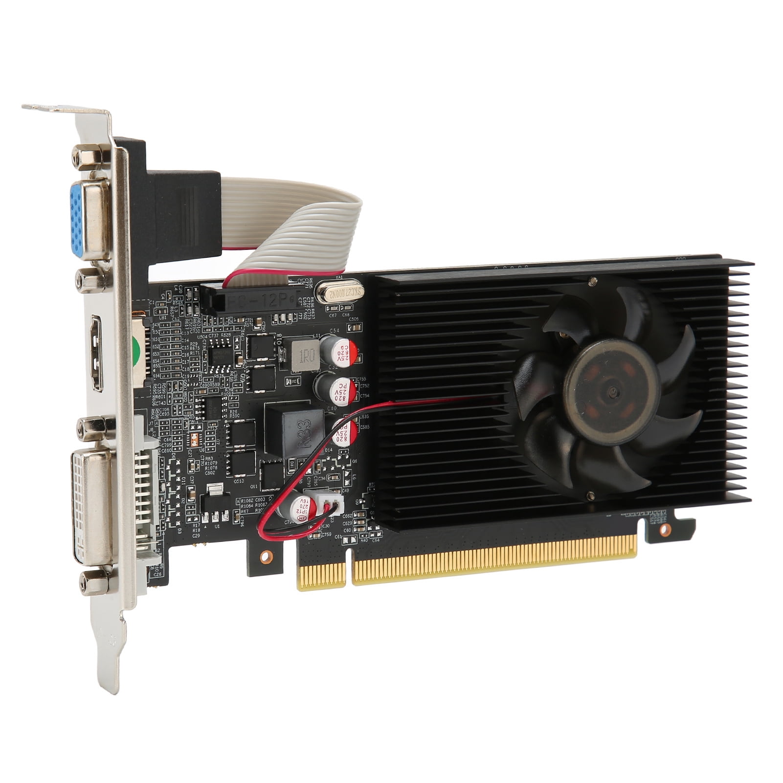 Tarjeta gráfica GT610 2G DDR3 de 64 bits compatible con interfaz ...