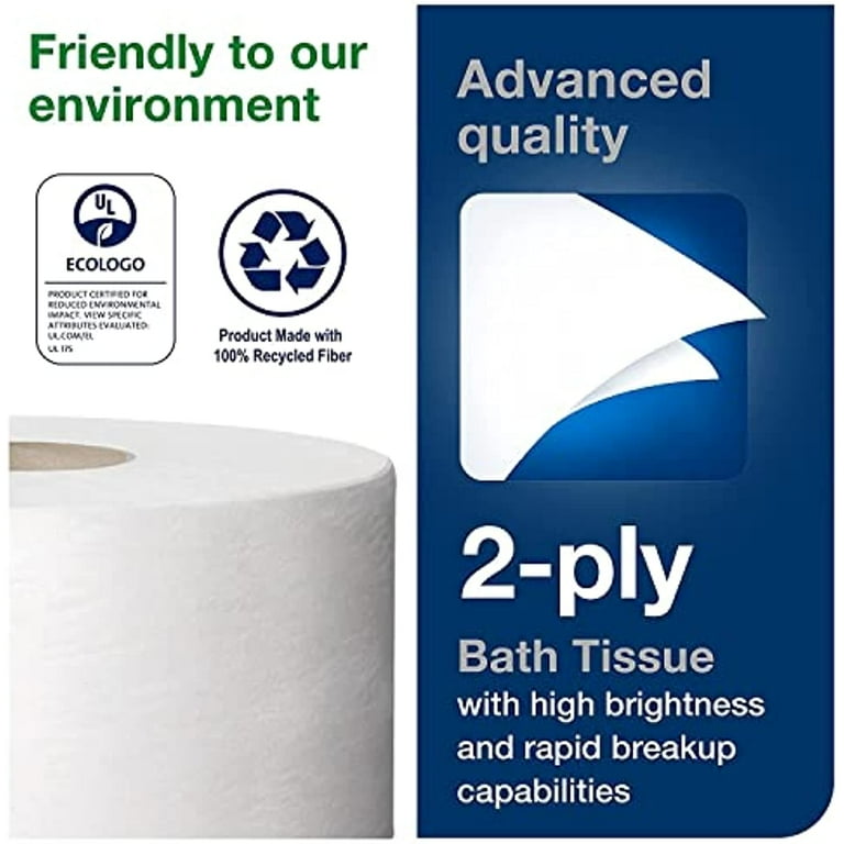 buy storeonline Tork Jumbo Toilet Paper Roll White T22, Universal, 2 ...