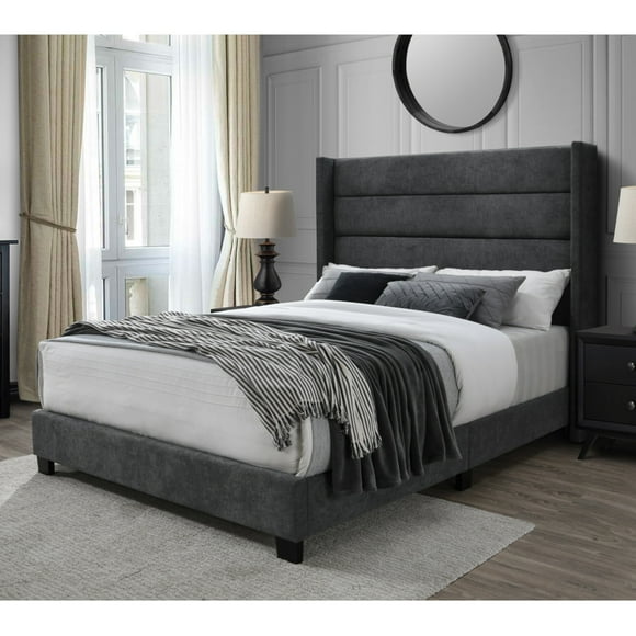 High Headboard Queen Bed