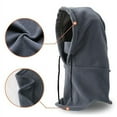 Full Face Fleece Mask - Balaclava Ski Mask - Extreme Cold Weather Face ...