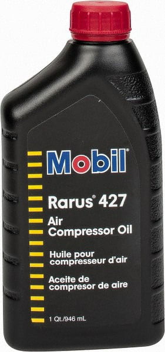 Mobil 123001 Air Compressor Oil, ISO 100, SAE 30, 1 Quart Bottle ...