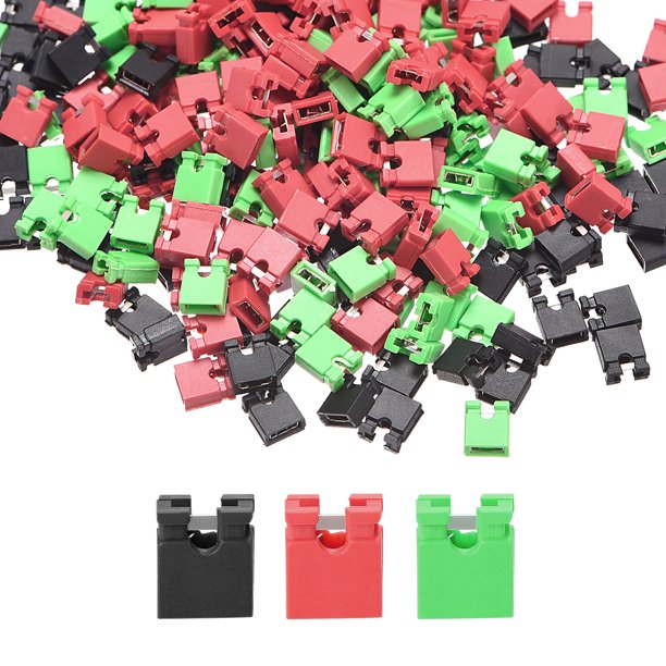 Unique Bargains 1Set 2.54mm Pin Header Jumper Cap,Short Circuit ...