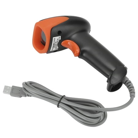 SAYDY Red Light Barcode Scanner QR Code Handheld Ergonomic Scanning ...