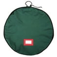 TreeKeeper 60 in. Wreath Storage Bag w/ Removable Handle (Foam Lined ...