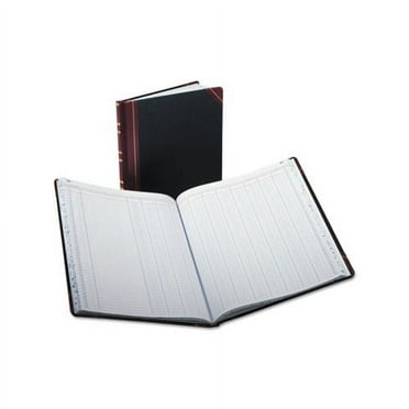 Boorum & Pease Columnar Accounting Book, 36 Column, Black Cover, 150 ...