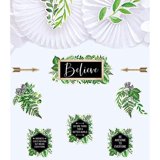 Schoolgirl Style Simply Boho Inspirational Signs Mini Bulletin Board ...