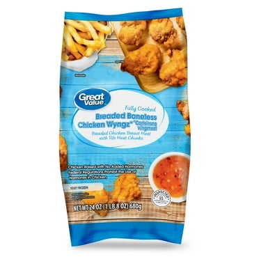 Great Value Chicken Breast Patties Breaded, 23.8 oz (Frozen) - Walmart.com