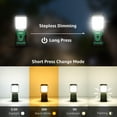 Lepro Camping Lanterns Mini 2-Pack, Collapsible LED Battery Powered ...