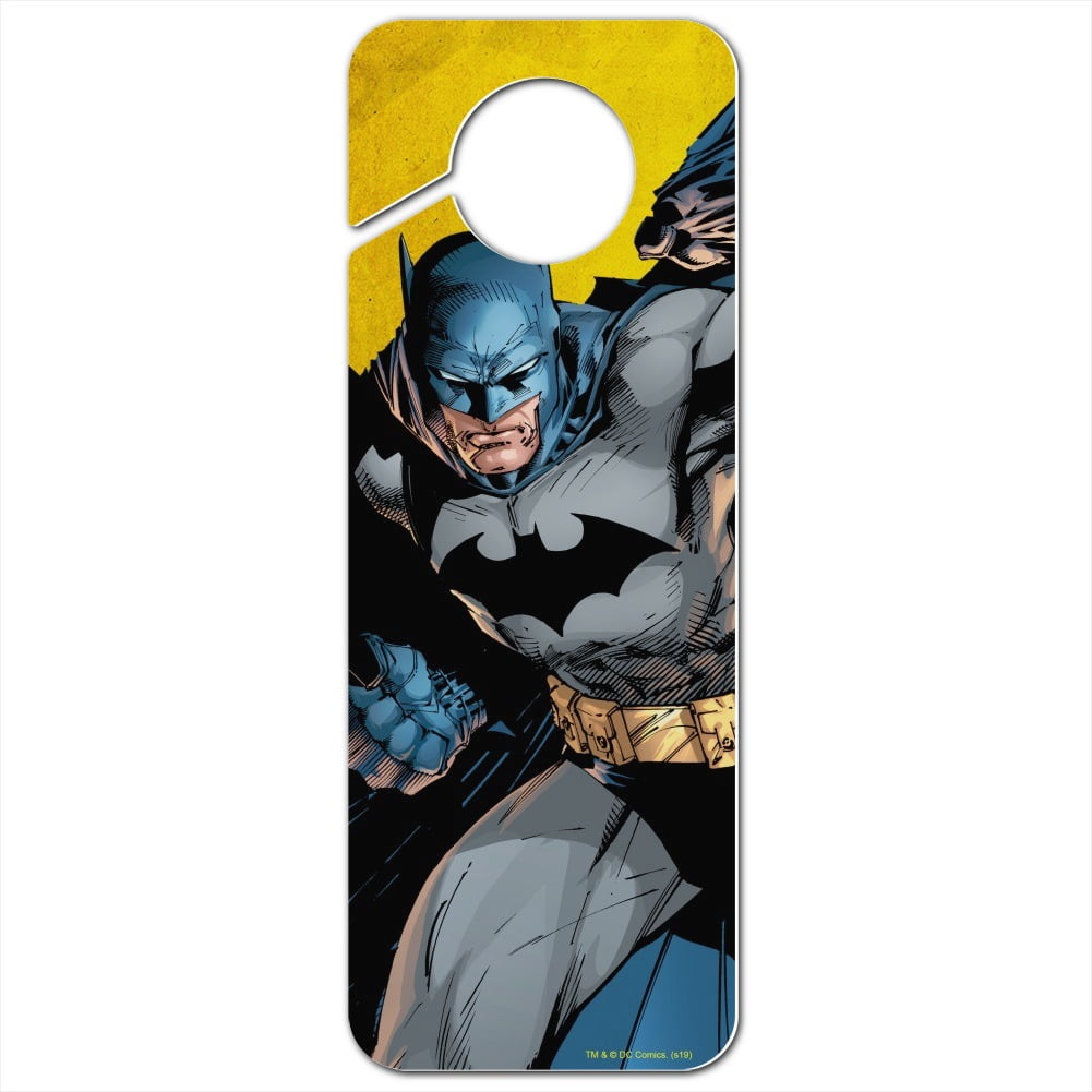 Batman Character Plastic Door Knob Hanger Sign - Walmart.com