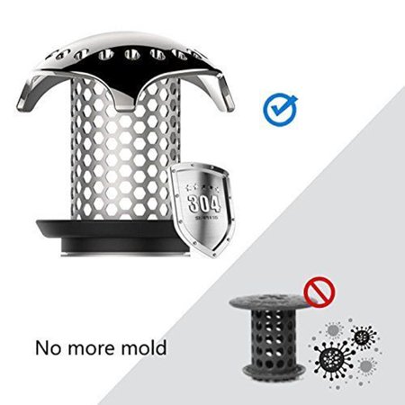 Stainless Steel Wool Filter Mesh Sink Perfect For Bathroom Floor Drain ...