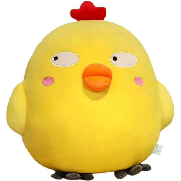 Chubby yellow chicken plush toys, yellow chicken plush toys, yellow ...