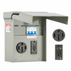 Midwest Electric U075CTL010 Unmetered Surface Power Outlet, 100A ...
