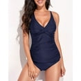 Rosvigor Tankini Swimsuits For Women Tummy Control Bathing Suits Two