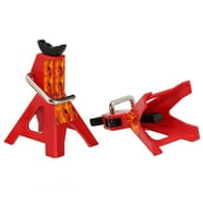 TCE Steel Jack Stands: 3 Ton (6,000 lb) Capacity, Blue, 1 Pair ...