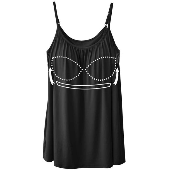 Plus Size Shelf Bra Cami