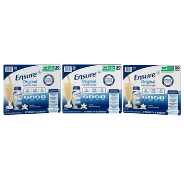 2 Pack | Ensure Original Nutrition Shake, Small Meal Replacement Shake ...