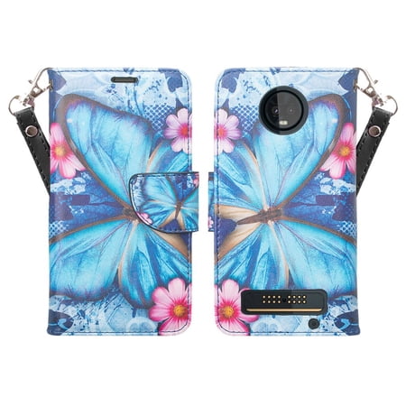 Motorola Moto Z3 Play Case, Moto Z3 Play Case, Cute Girls Women Pu ...
