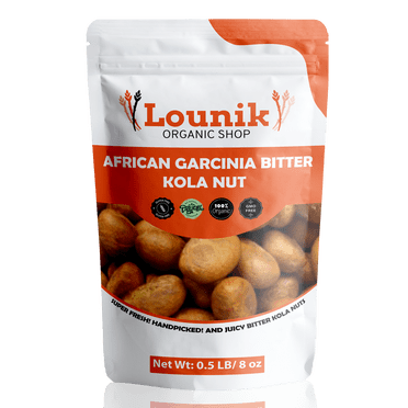 JEB FOODS African Bitter Kola Nuts, Retro Garcinia, Petit Cola Nut, 8oz ...