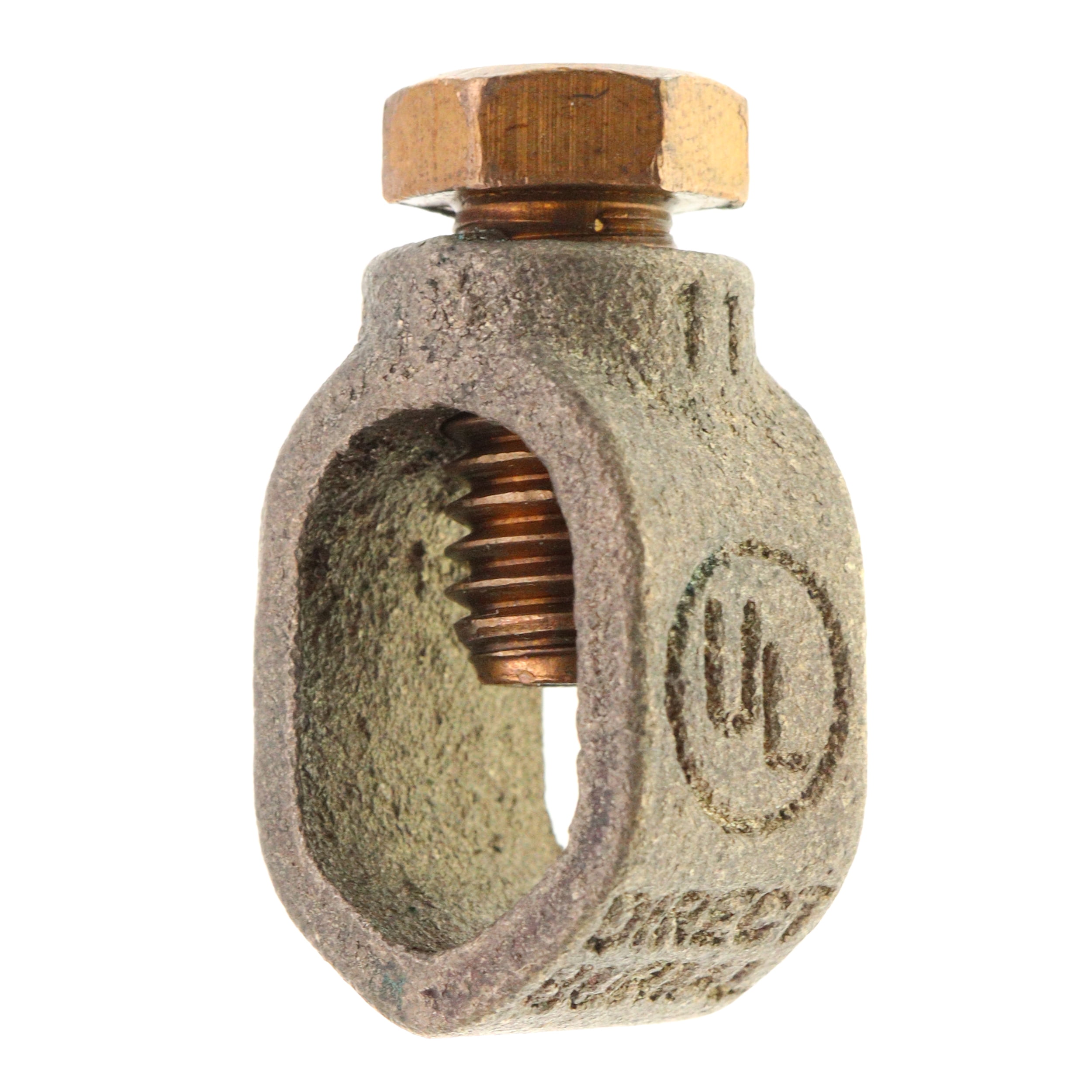 Thomas & Betts G4-B1-20 G4-B1-20 Bronze Gound Rod Clamp, 1/2-Inch Rod, #10 SOL - 2 STR - Walmart.com