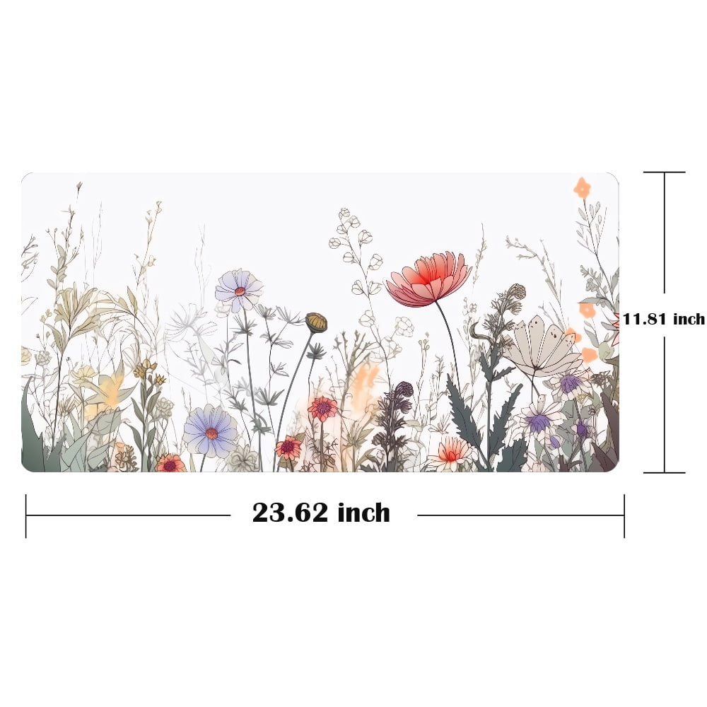 Mengen Large Desktop Mouse Pad Desk Pad,Home Office School Cute Decor ...