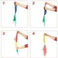 Visland Handkerchief Magicians Scarves Magic Tricks Colorful Silk Scarf ...