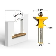 2" Diameter Ogee Raised Panel Router Bit - 1/4" Shank - Yonico 12137q ...
