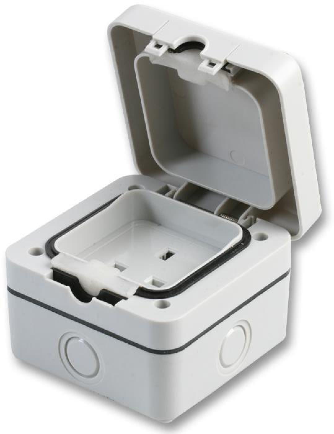 PRO ELEC - Weatherproof 1-Gang Outdoor Socket, 13A - Walmart.com