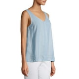Time and True Women's Everyday Woven Tank Top - Walmart.com