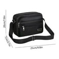 4 Layer Crossbody Chest Pack for Men Women | Water Resistant Multi ...