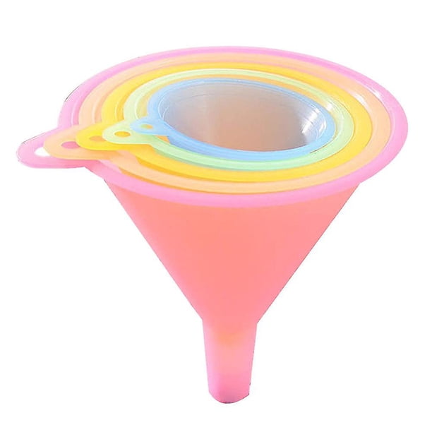 2023 - Funnels Variety Set Of 5 Mini, Small To Larg Plastic Funnel For ...