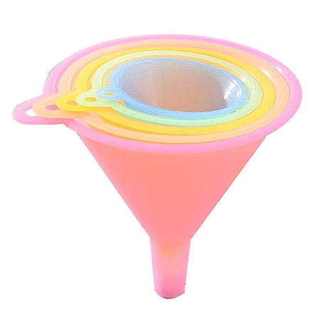 2023 - Funnels Variety Set Of 5 Mini, Small To Larg Plastic Funnel For ...