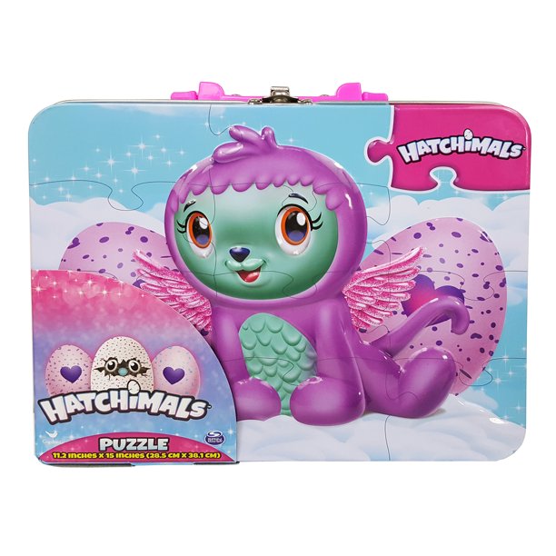 Hatchimals Puzzle in Tin with Handle - Walmart.com