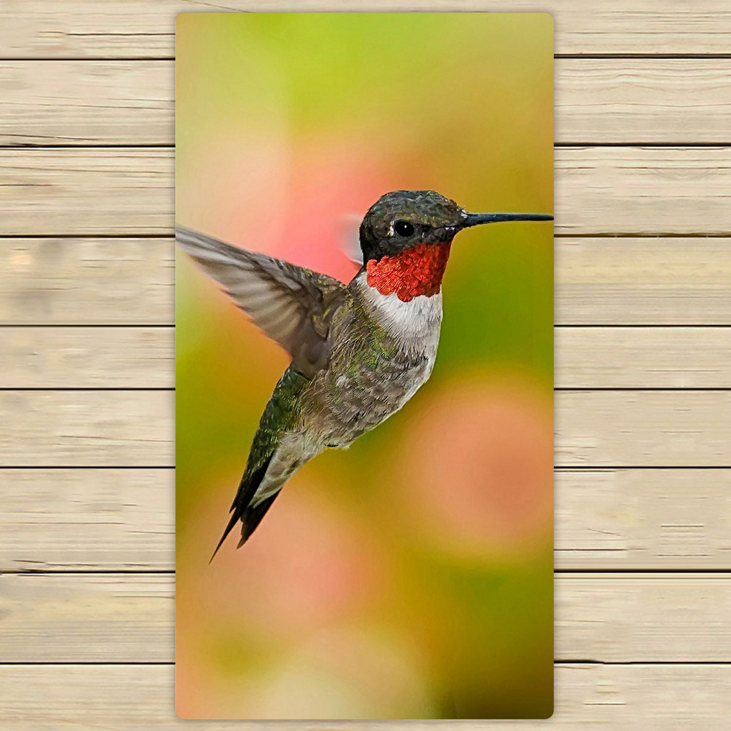 ZKGK Hummingbird Hand Towel Bath Towels Beach Towel For Home Outdoor ...