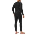 Mens 3mm Shorty Wetsuit Womens, Full Body Diving Suit Front Zip Wetsuit ...
