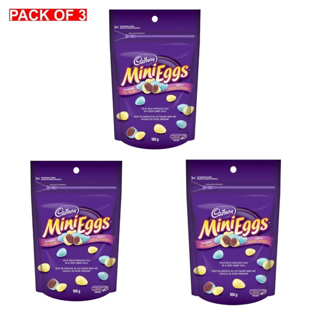 Cadbury Everyday Mini Eggs Candy, 188 Gram (Pack of 3) - Walmart.ca