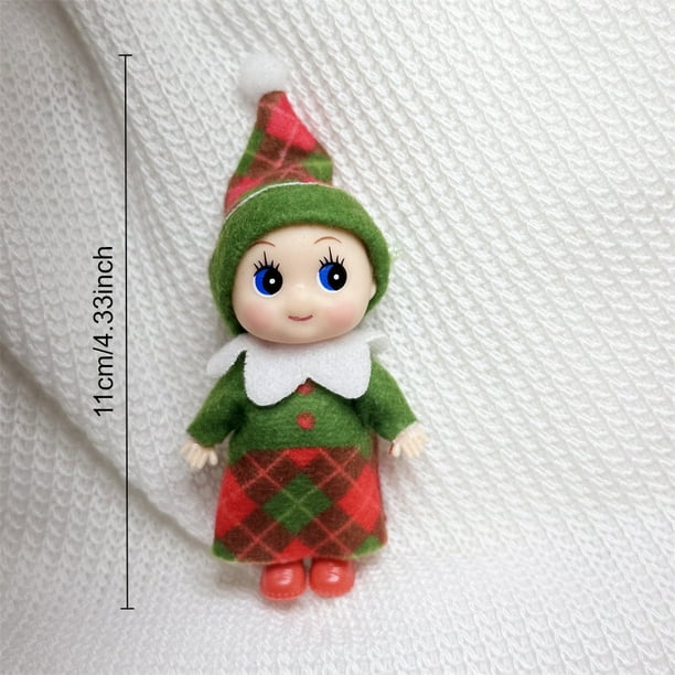 42cm Christmas Elf Doll for Kids Mini Toy Elf Dolls for Christmas ...