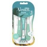Venus Miami Sunrise Smooth Sensitive, Disposable Women's Razors, 3 Ct ...