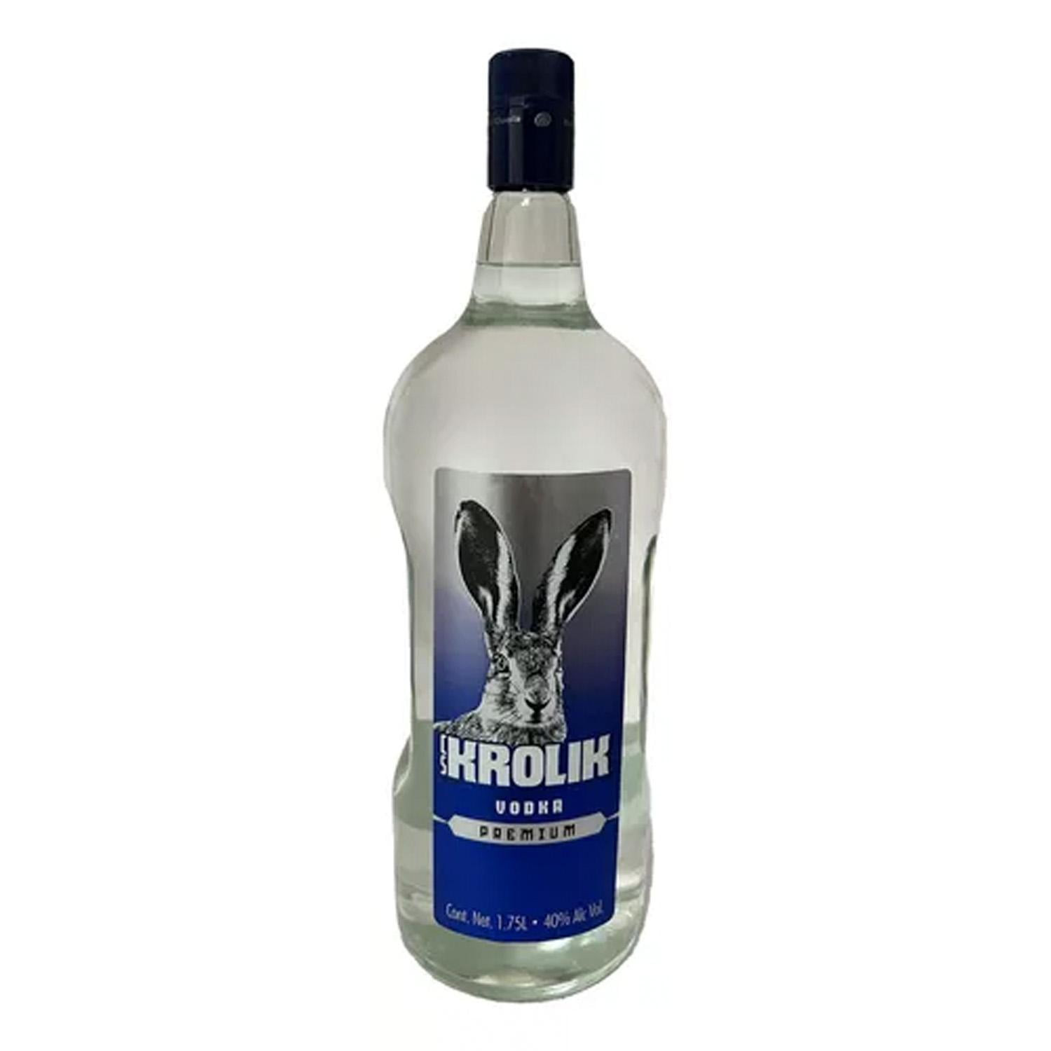 Paquete de 3 Vodka Krolik Premium 1.75 L | Bodega Aurrera en línea