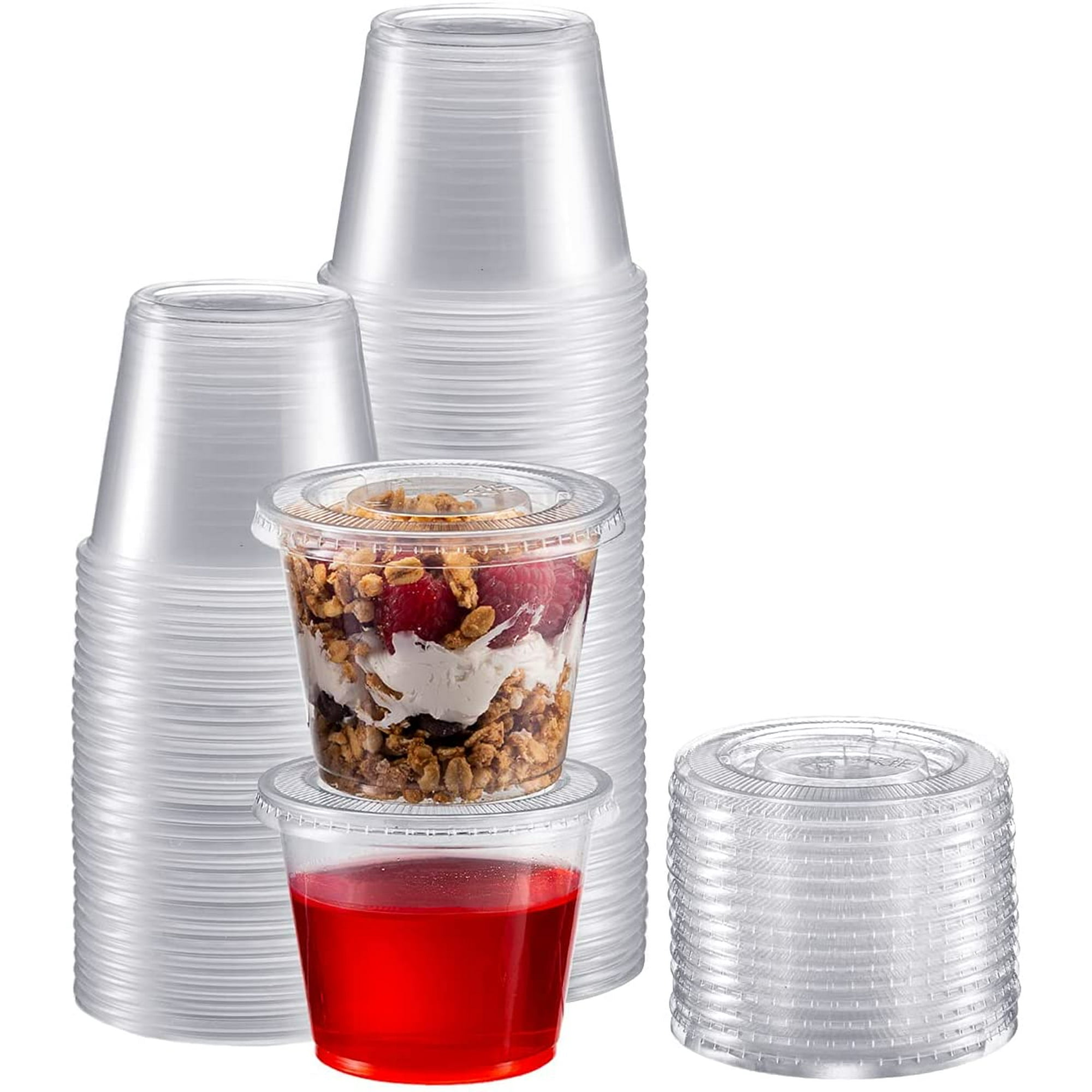 Click here for Laicaiw Portion Cups With Lids (5.5 Ounces  100 Pa... prices