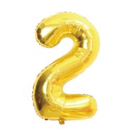 Way to Celebrate 12 Inch Gold Confetti Helium Quality Balloons, 6 Count ...