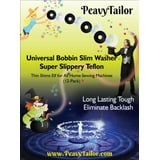 PeavyTailor 12Pcs Super Slippery Teflon Bobbin Slim Washer. Avoid ...