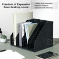 Deli Collapsible Magazine Holder Binder Holder Magazine Rack Desk ...