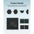 Soundsbay Sound Proofing Panels Self-Adhesive, 12 Pack Honeycomb ...