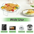 8 inch Square Air Fryer Rack, Air Fryer Basket Stainless Steel ...