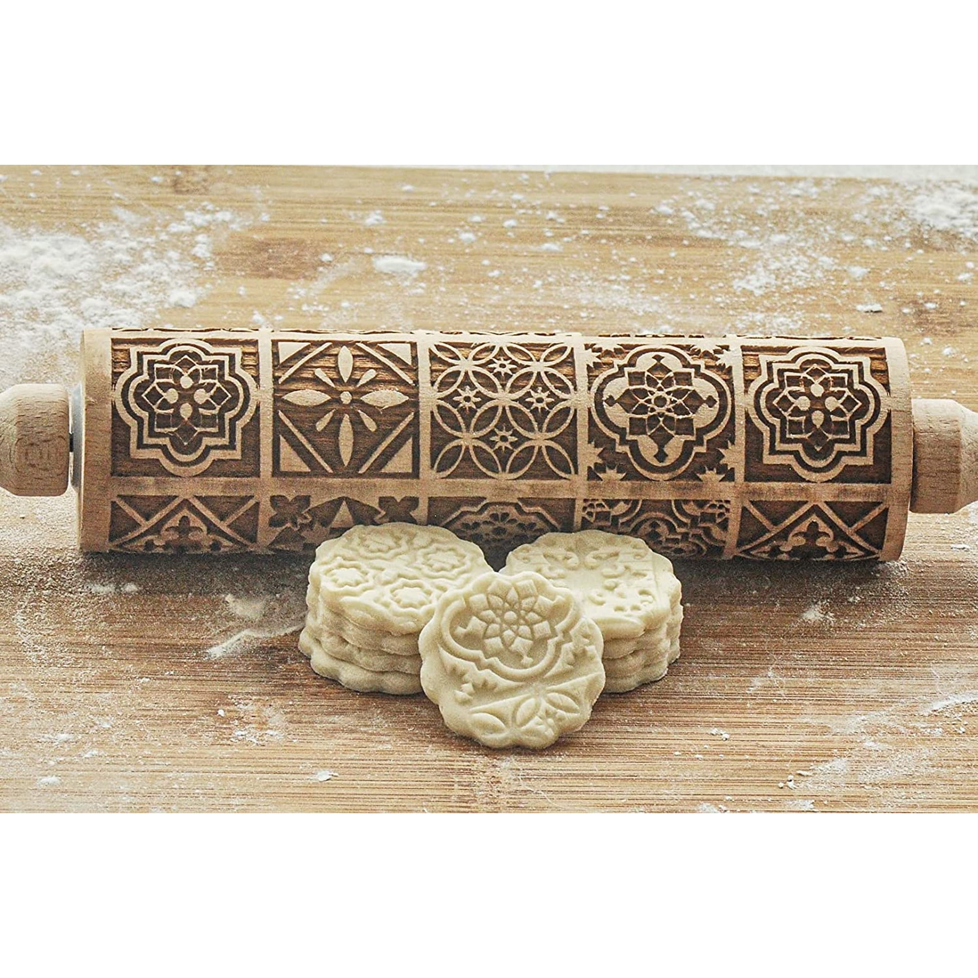 Rolling Pins With Designs