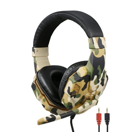 SY830MV Camouflage Headset Sound Effect Gaming Headset 3.5mm Stereo ...