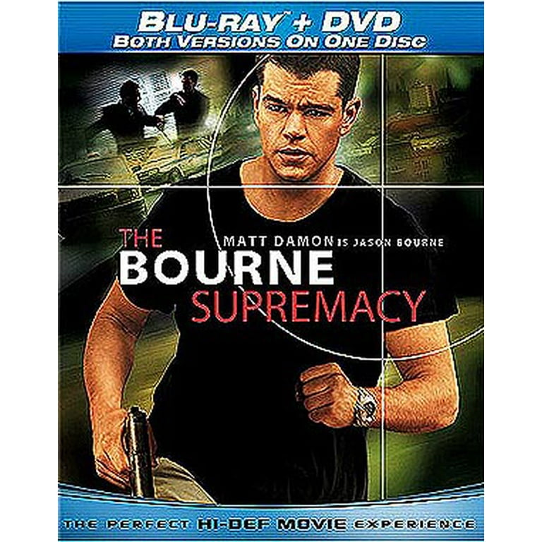 The Bourne Supremacy Dvd Cover