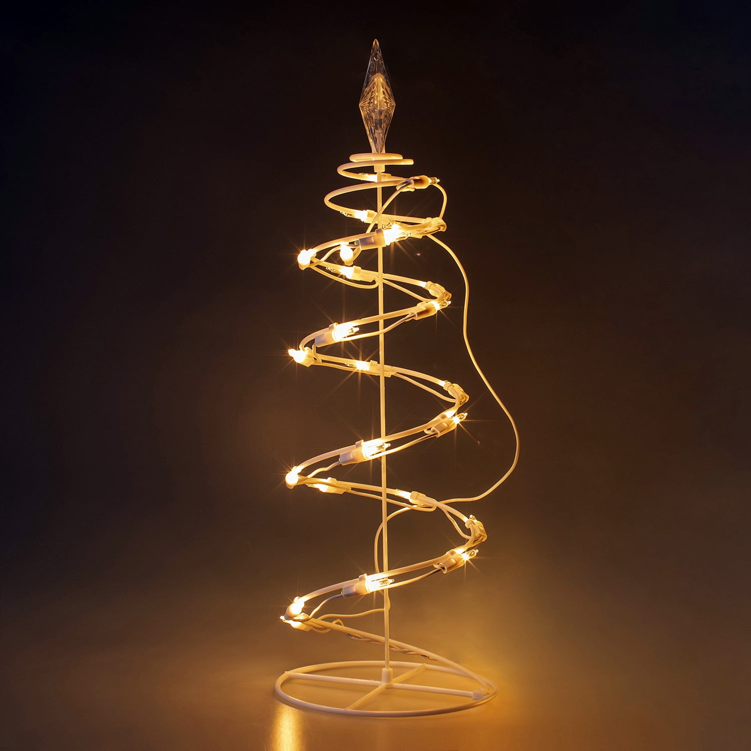 Design Accents Christmas Spiral Tree Decoration Pathway Yard Stake ...