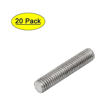20Pack Fully Threaded Rod M5 x 120mm 0.8mm Thread Pitch 304 Stainless ...