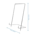 Alasum Hard Iron Photo Frame Stand Plated Silver with Electroplated ...